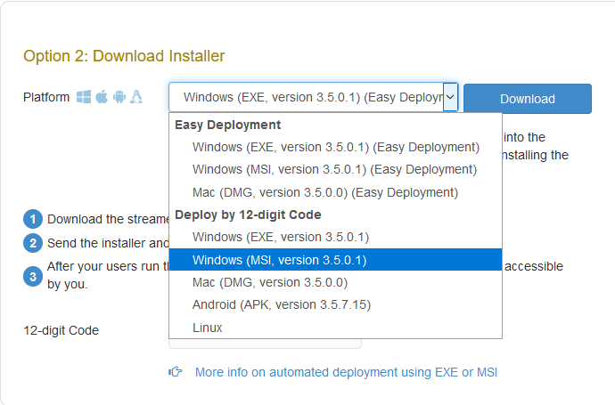 Command-line parameters to silently install your deployable Splashtop ...