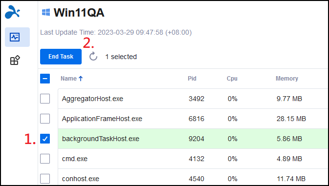 Background Actions – Splashtop Business - Support