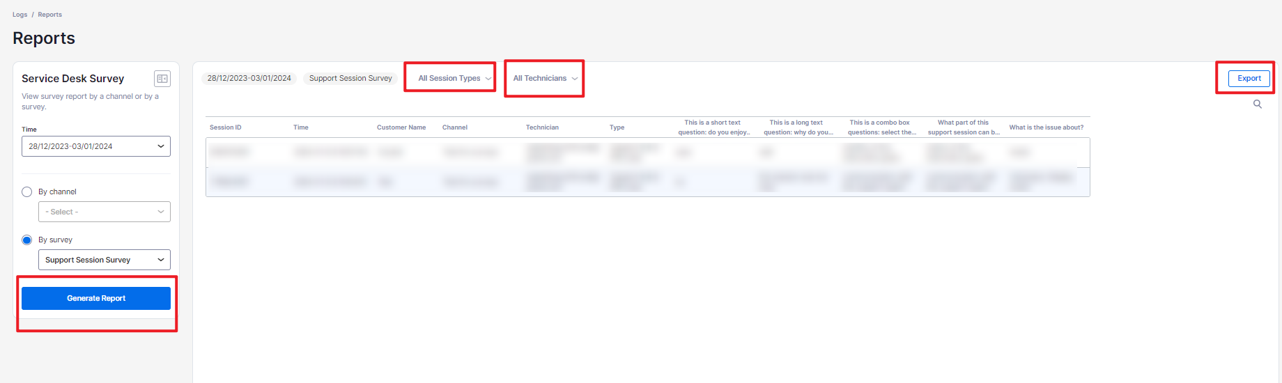 Service Desk: Surveys – Splashtop Business - Support