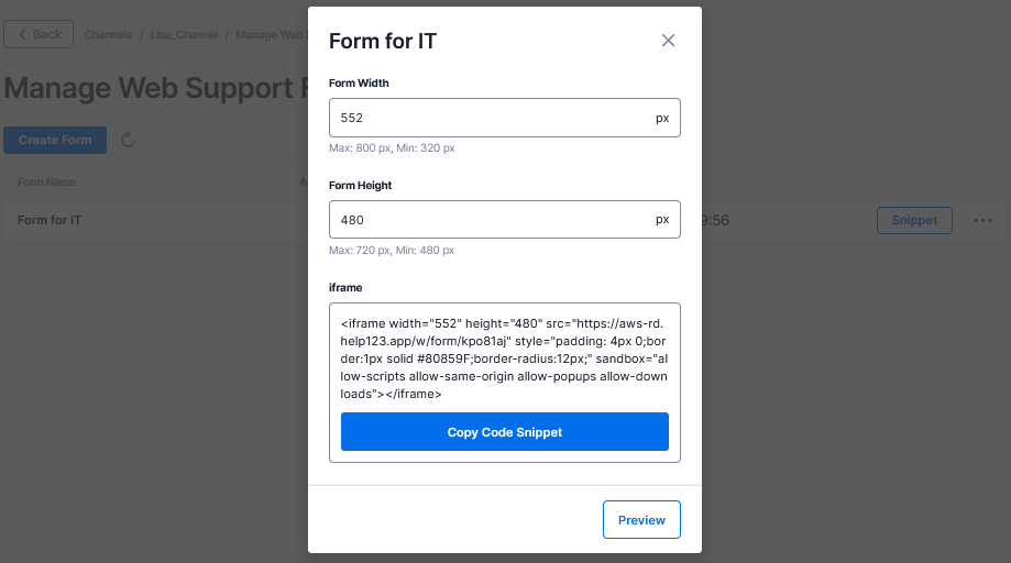 Service Desk: Web Support Form – Splashtop Business - Support