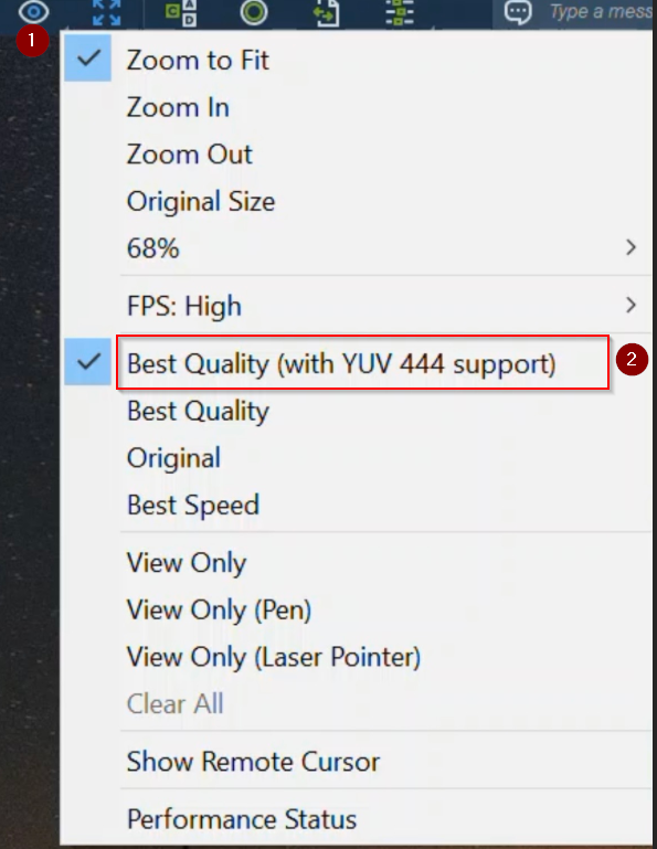 Performance Options – Splashtop Business - Support