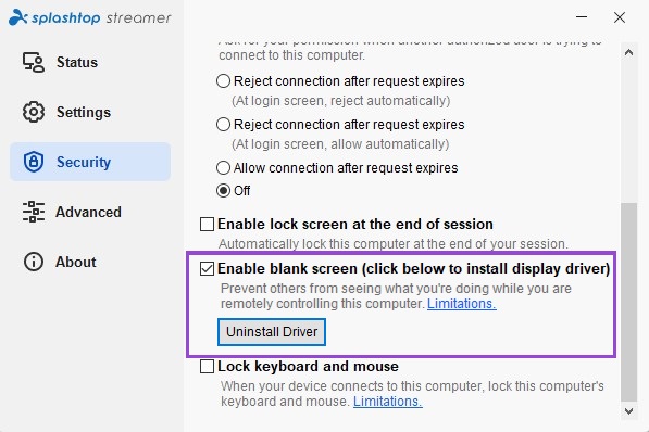 Blank Screen Feature Doesn't Work on Windows Computers With WDDM 2.2 or ...