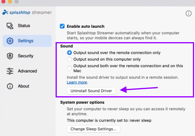 How to setup sound on the remote device or local device? – Splashtop ...
