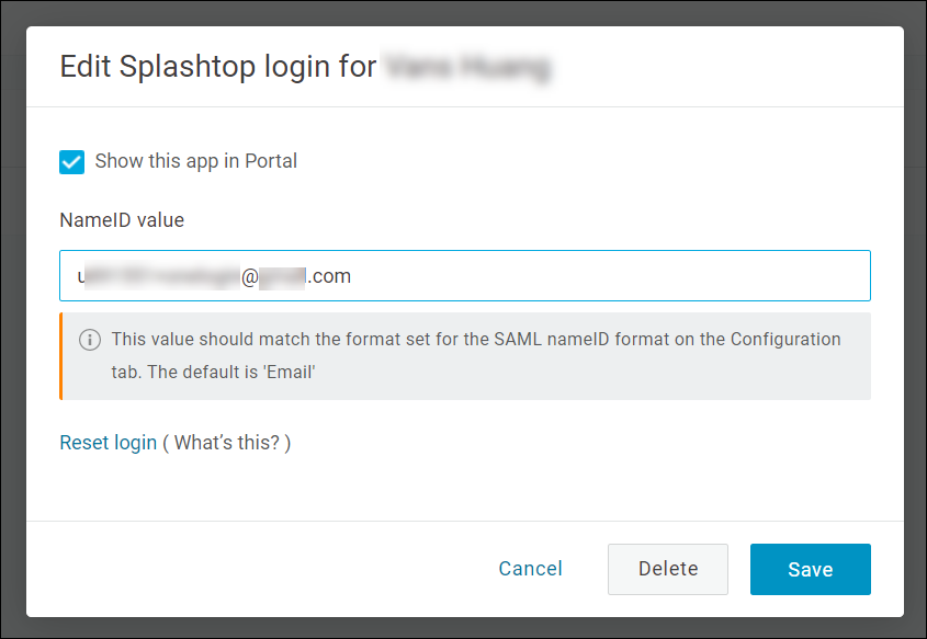 SSO setup - OneLogin (SAML2.0) – Splashtop Business - Support