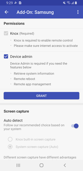 Remote control of Samsung device – Splashtop Business - Support
