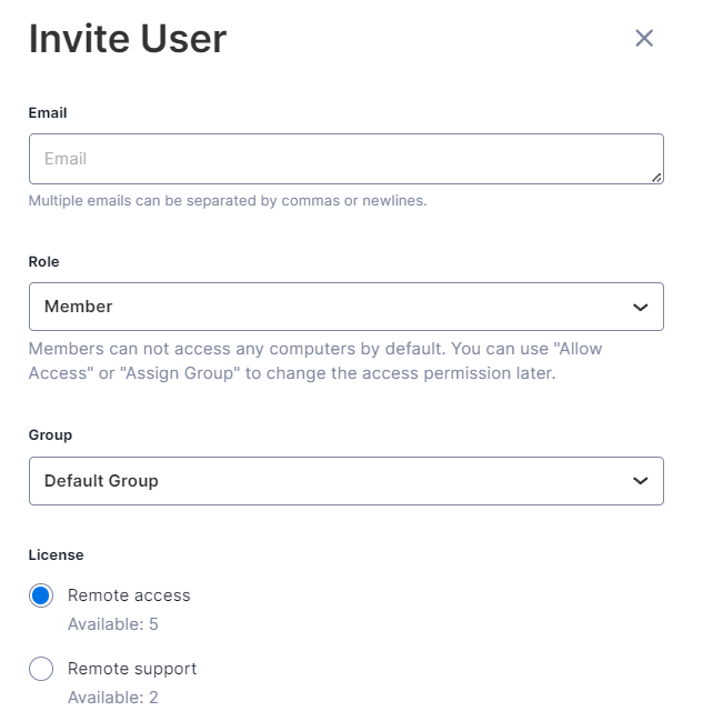 Starten Sie Ihr Splashtop Enterprise-Team – Splashtop Business - Unterstützung